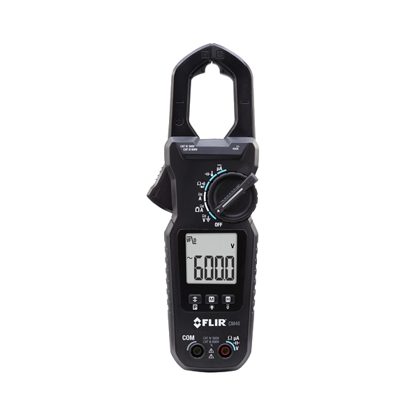FLIR CM46 Clamp Meter True RMS 400A with Accu-Tip